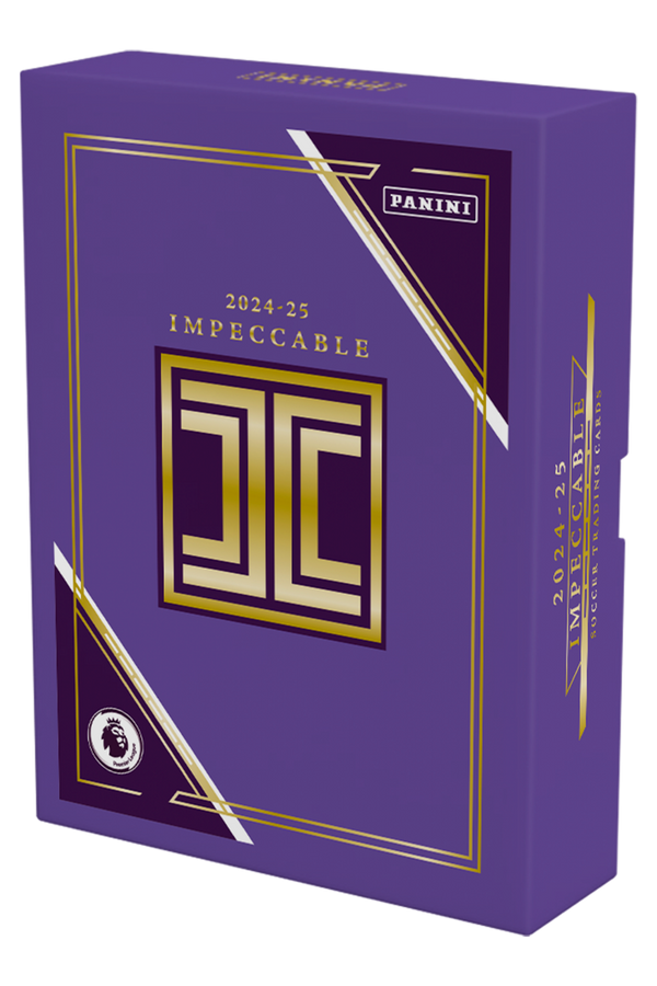 2024-25 Panini Impeccable Soccer Hobby Box – Baseline Sports Cards